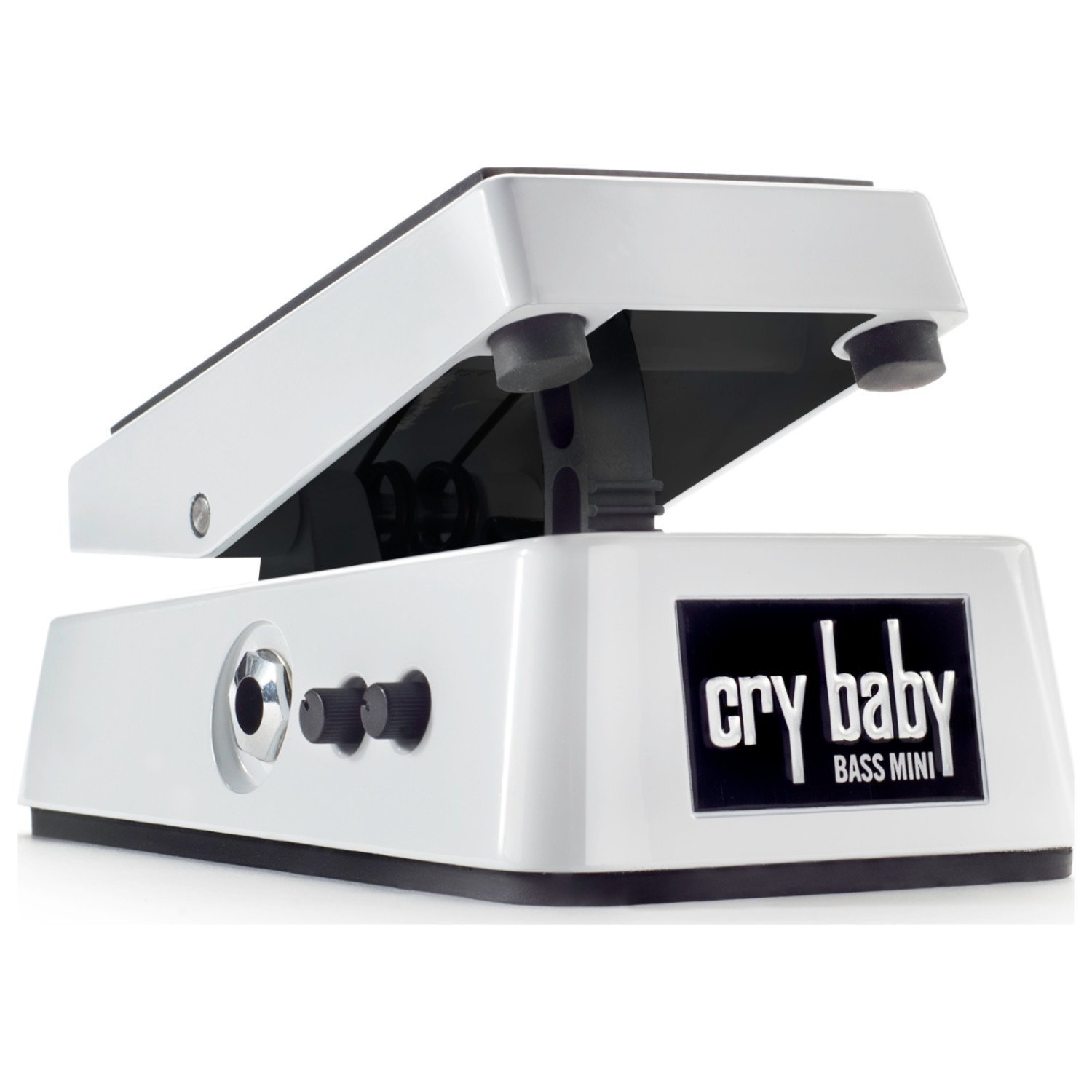 Dunlop CBM105Q Cry Baby Mini Bass Wah Pedal Bundle with 2 MXR Patch Cables and Dunlop Nickel Wound Bass Strings (Medium .045β.105)
