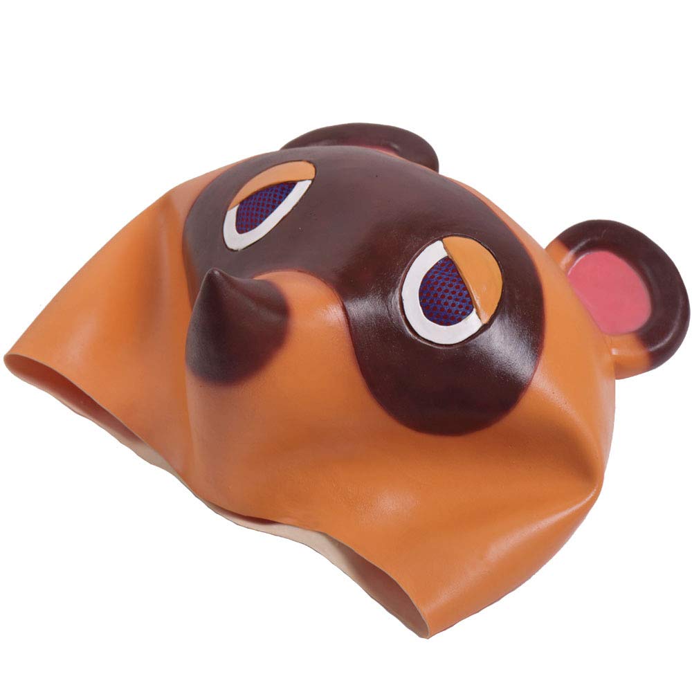 Animal Bear Cosplay Mask Raccoon Costume Halloween Party Props