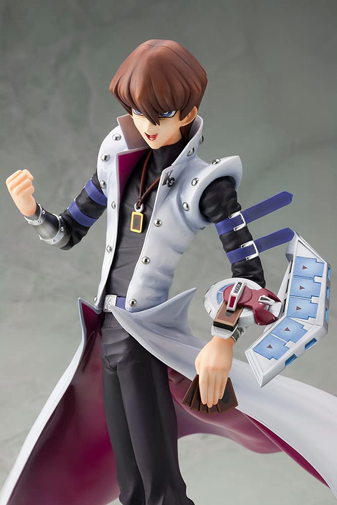Kotobukiya Yu-Gi-Oh!: Seto Kaiba (Duel with Destiny) ARTFX J Statue, Multicolor