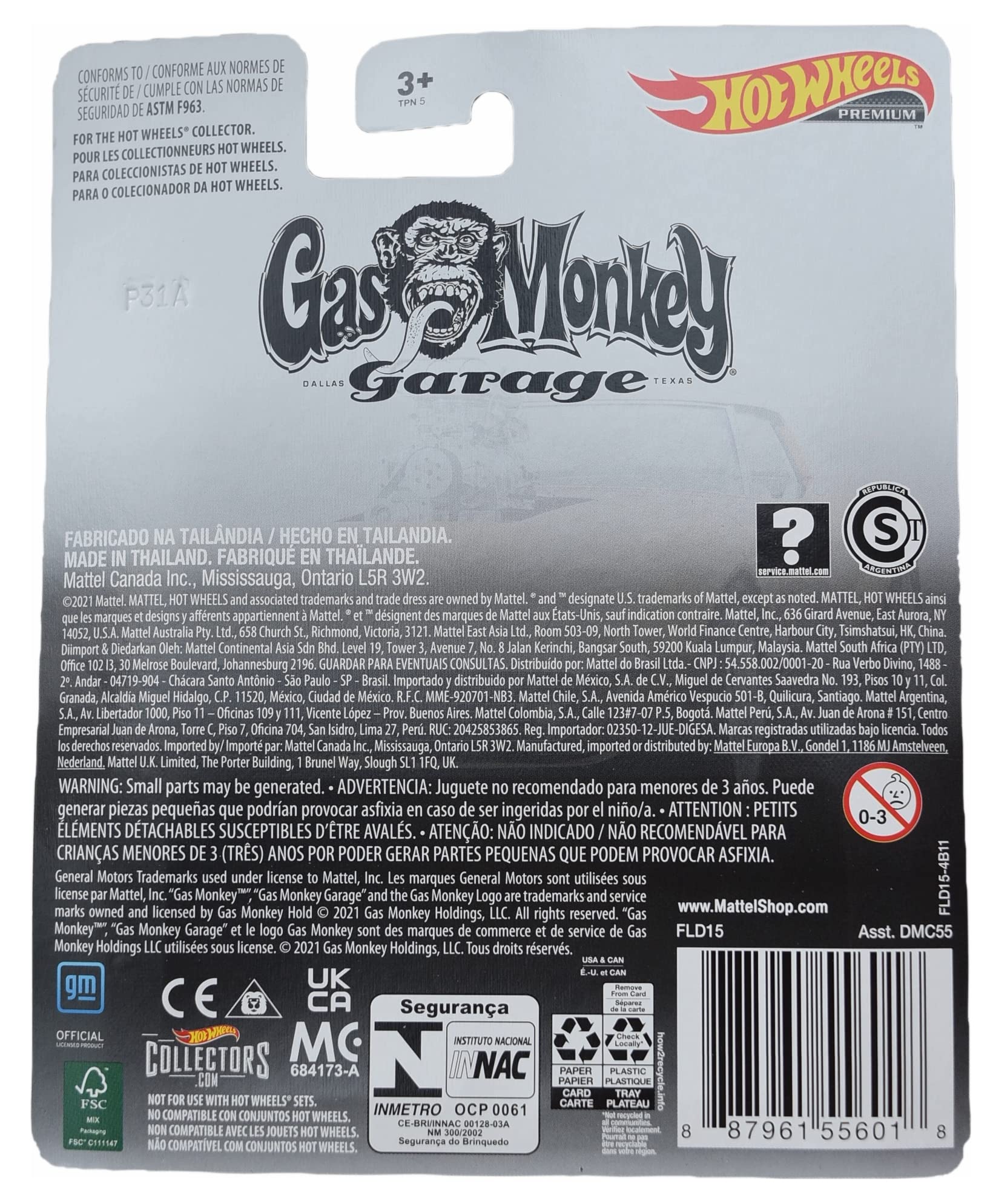 Hot Wheels '68 Corvette Gas Monkey Garage