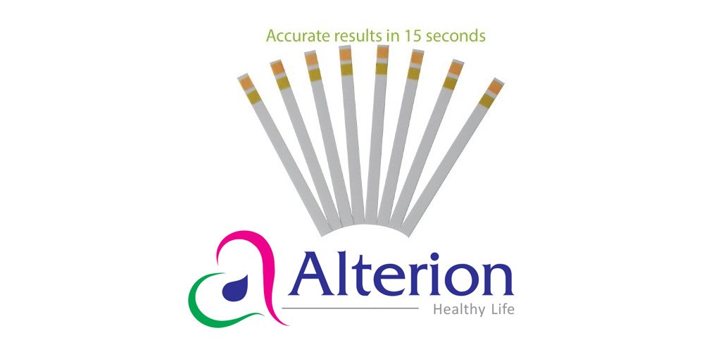 pH Test Strips 100ct by Alterion - Fast & Simple pH Strips for Urine and Saliva - Quick and Accurate Results in 15 Seconds