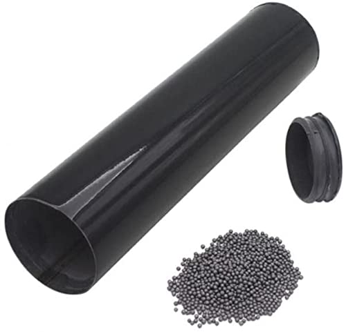 Jiayouy Rhythm Sand Hammer Professional Band Accompaniment Instrument for Percussionists and Drummers 8.2 Inch Black