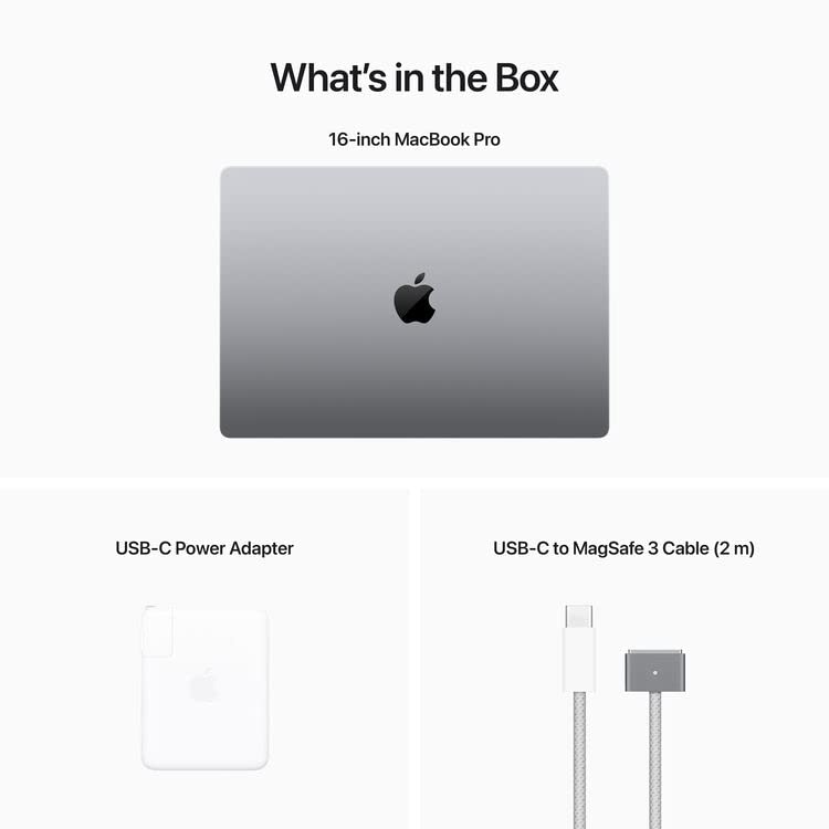 Apple (CTO) 16-in MacBook Pro: M2 Max 12-Core CPU 30-core GPU 64GB 1TB Space Gray - Z1740017X (Jan 23)