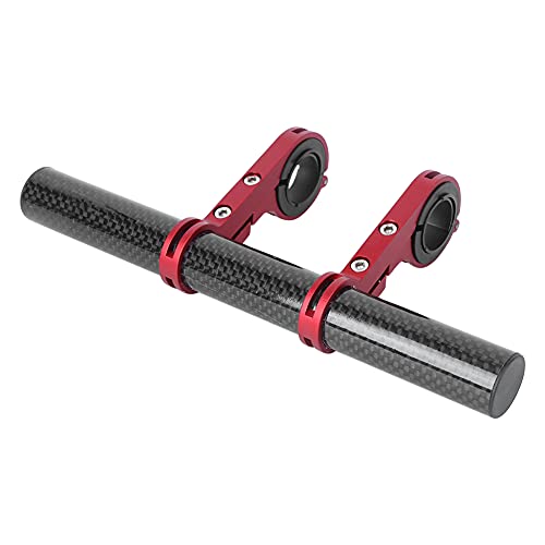 Aluminum Alloy Multi‑function Extension Bracket Durable for MTB for Road Bike for Adult Bikes for Folding Bike(red)