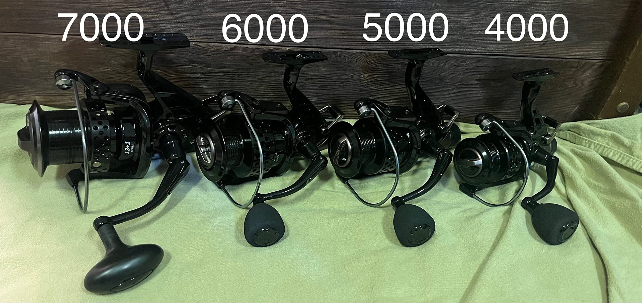 Apex Predator 6000 Baitrunner Spinning Reel Extra Heavy 40lbs Max Drag
