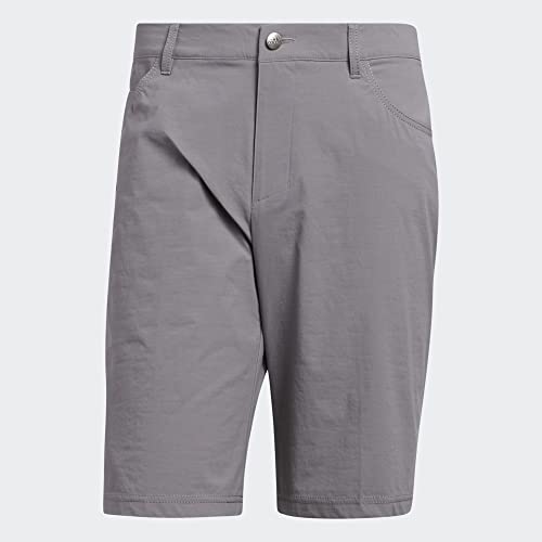 adidas Golf Men's Go-to 5-Pocket Primegreen Golf Short, Gray, 30"