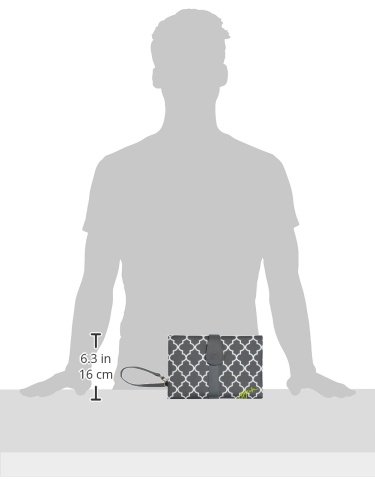 JJ Cole Diaper Changing Clutch, Stone Arbor