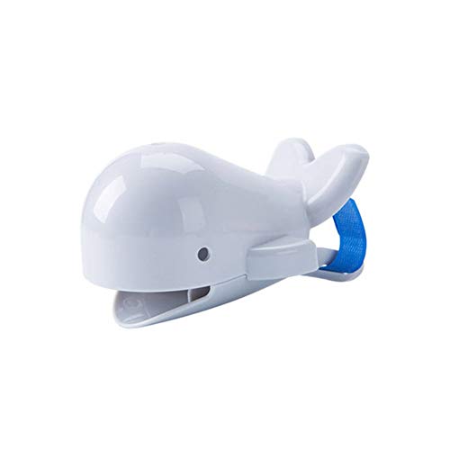 AKOAK 1 Pack Faucet Extender, Bathroom Children Washing Hands Happy Fun Animal Bathroom Sink (gray)
