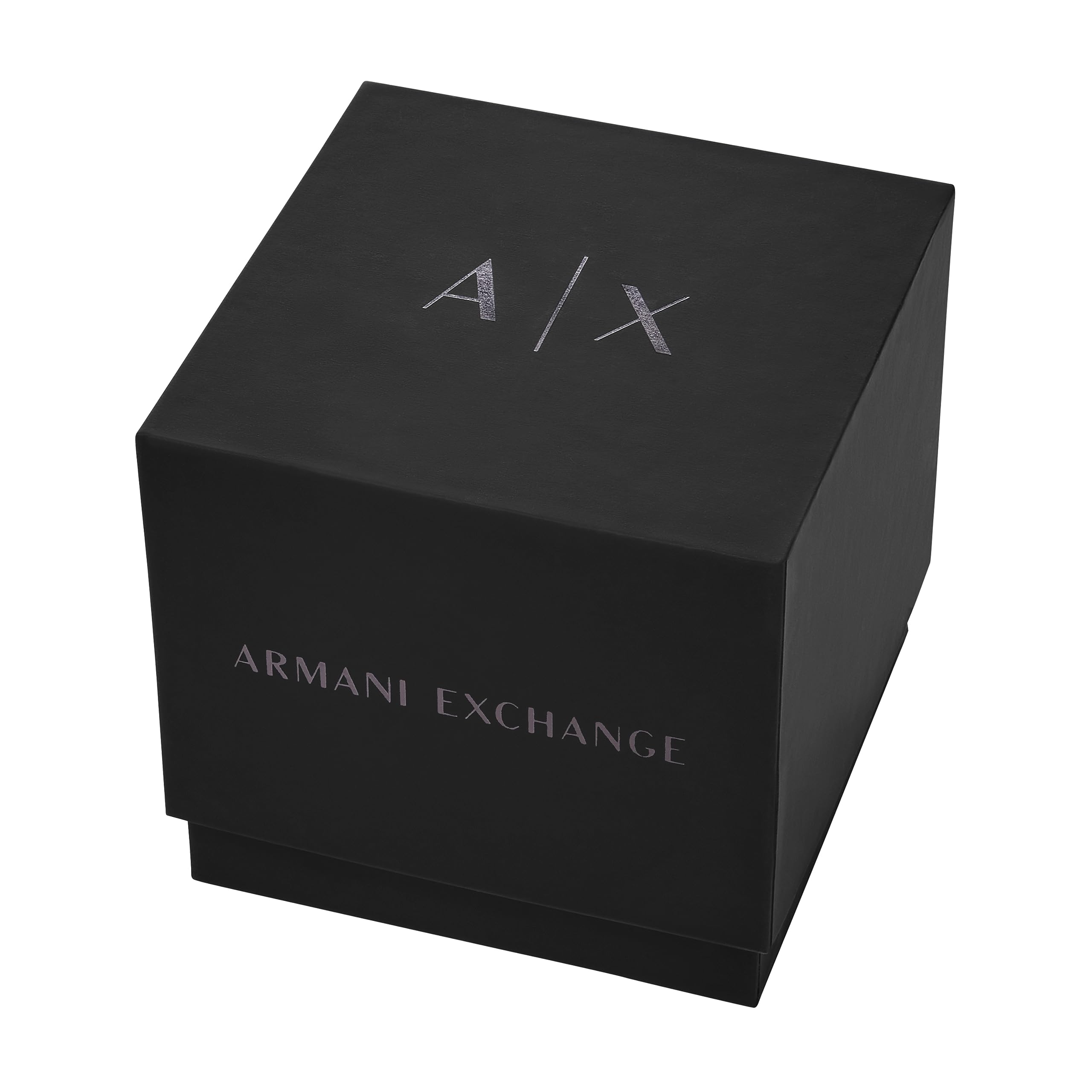 Armani Exchange A|X Men's Chronograph Black Leather Watch (Model: AX1818)