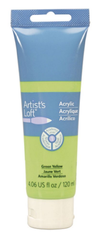 Artist's Loft Acrylic Paint, 4 oz (Green/Yellow)