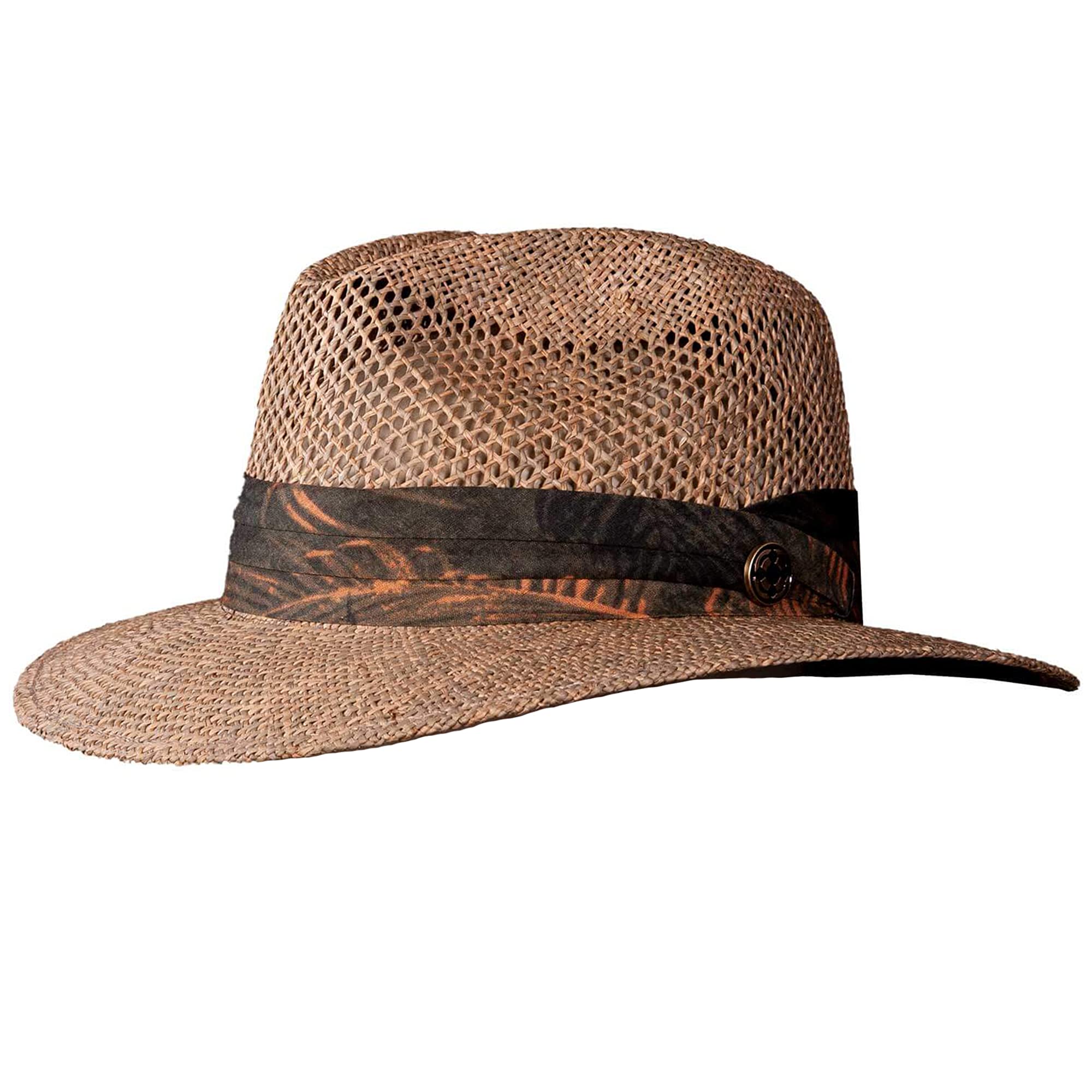 American Hat Makers Seagrass Straw Hat β Mesh Hats for Men and Women