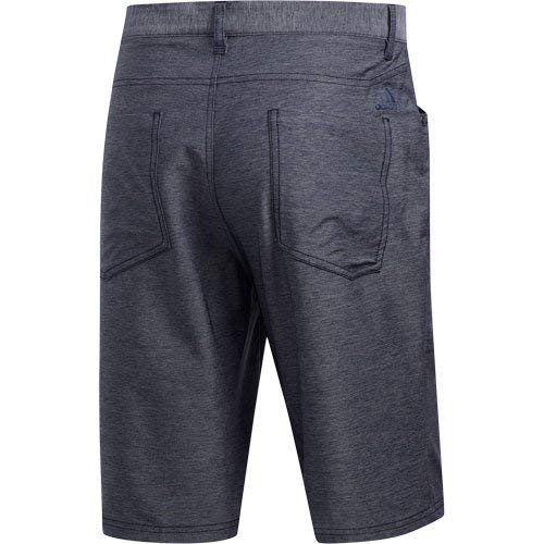 adidas Golf Ultimate Heather 5 Pocket Short, Collegiate Navy, 38