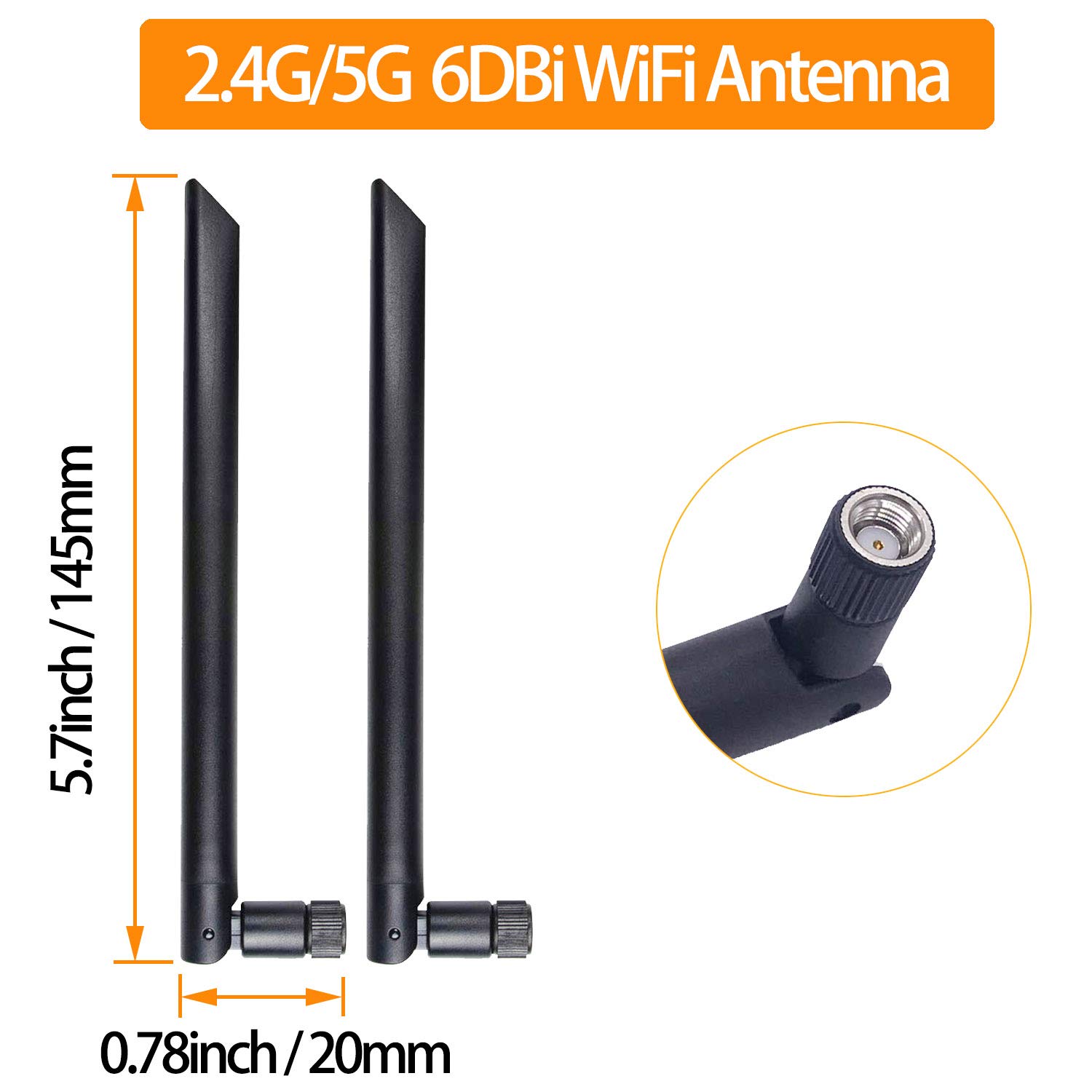 Makeronics 8265AC/8265NGW Wireless NIC Module M.2 NGFF for Jetson Nano Support 2.4GHz / 5GHz 300Mbps / 867Mbps Dual Band WiFi and Bluetooth 4.2 | Assembly Instruction Included