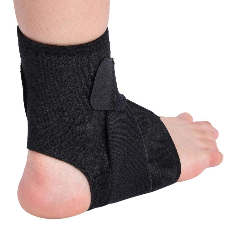 Ankle Support Brace, Ankle Brace for Women and Men, Foot Sprain Injury Pain Wrap Strap Protector Black Adjustable Breathable Ankle Support Brace Compression Ankle Support Wrap For Sprained Ankle