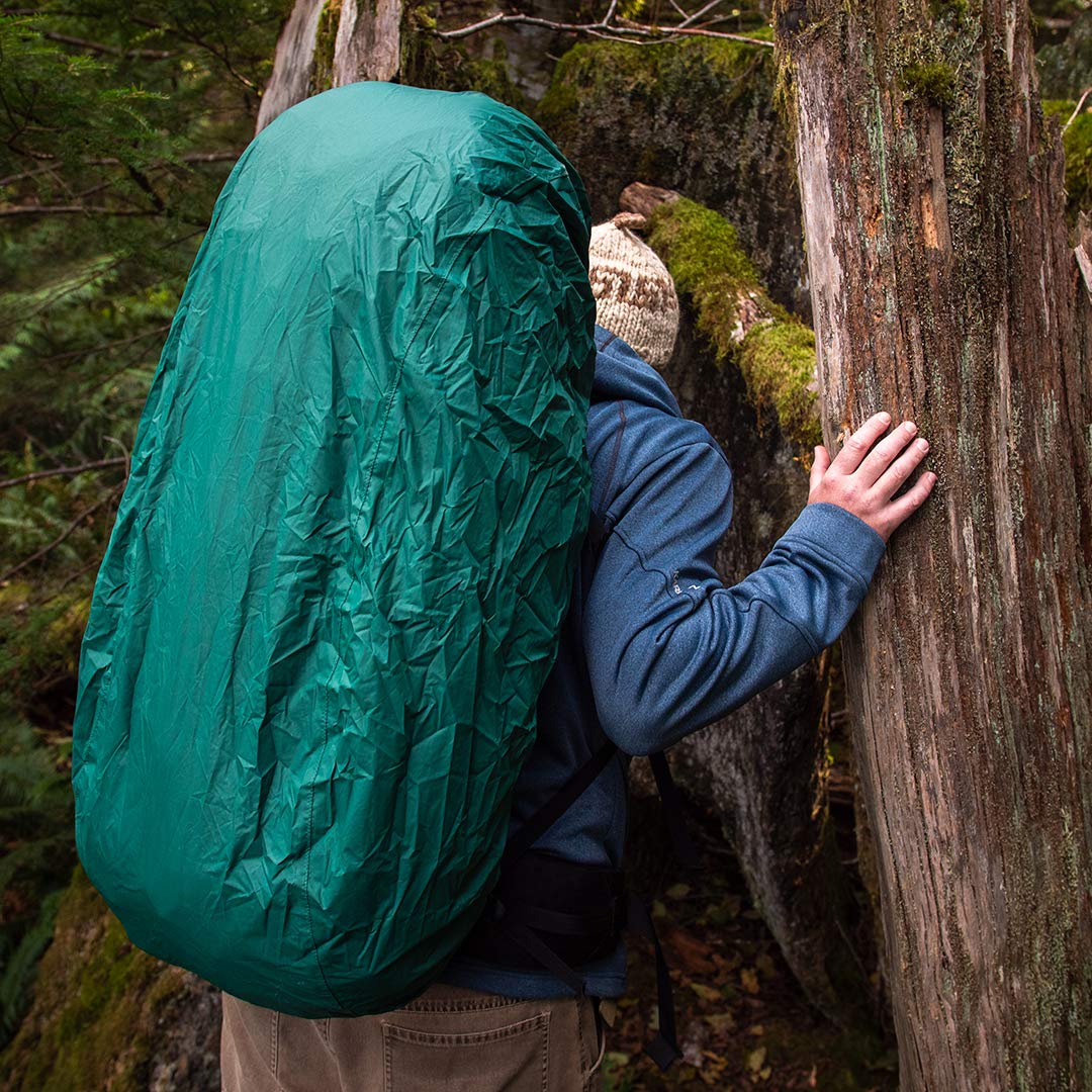 Aqua Quest Backpack Cover - 100% Waterproof - Medium - Green