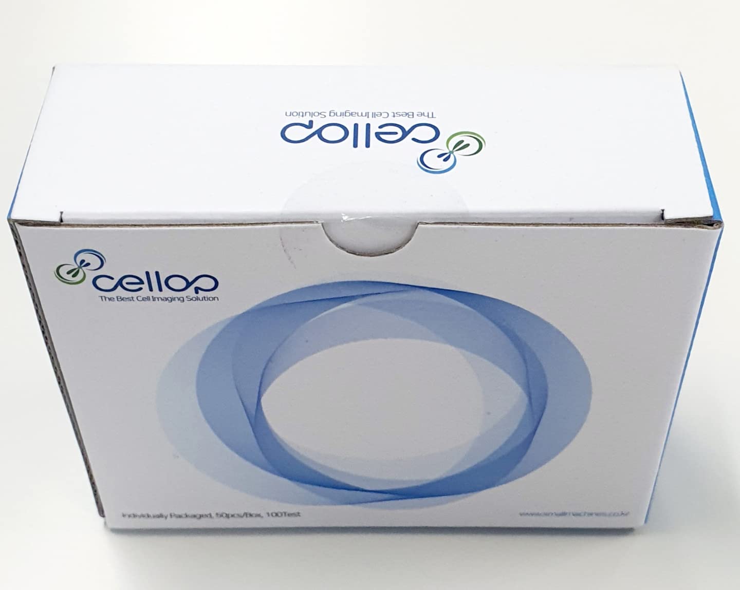 Cellop-Chip Neubauer Improved (NI) Disposable Hemocytometer, Counting Chamber, 10µL Chamber Volume, 1.6mm Thickness (50ea/Box)
