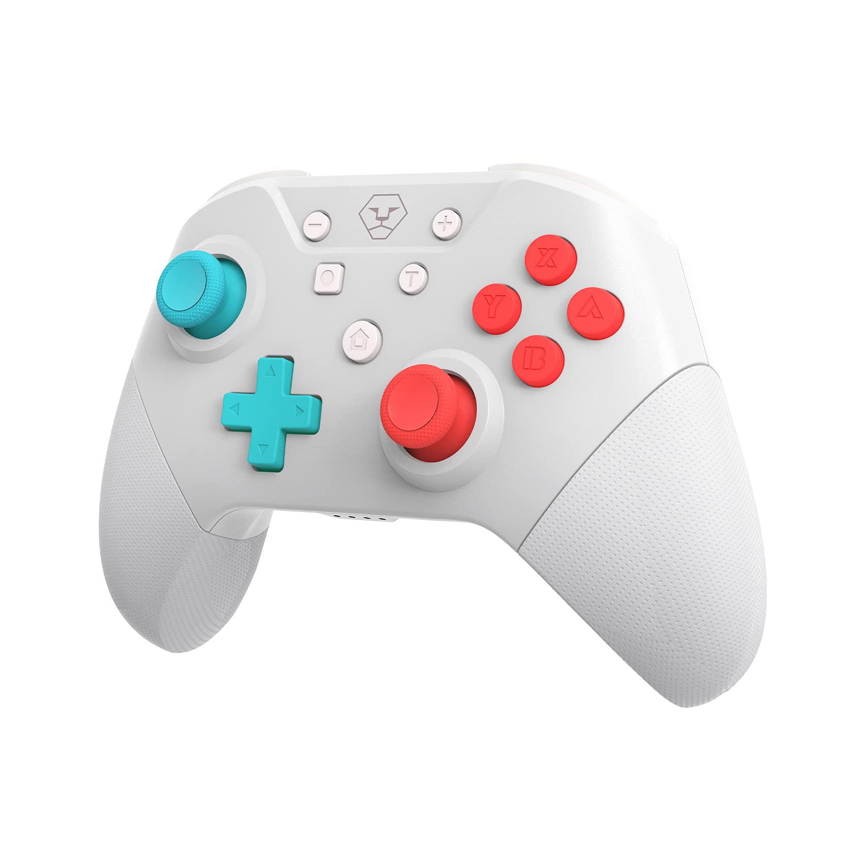 AOLION Switch Pro Controller, Wireless Switch Controller for Nintenndo Switch/Switch Lite Built-in 620mAh Battery, Supports Gyro Axis, Turbo, NFC Amibo Function, Wake-Up and Dual Vibration (Grey)