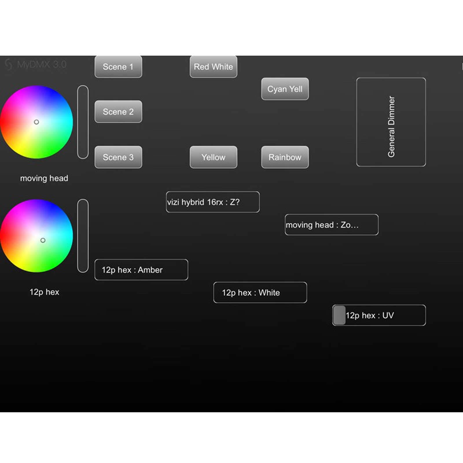 American DJ MyDmx 3.0 DMX Lighting Software and USB-DMX Interface Package