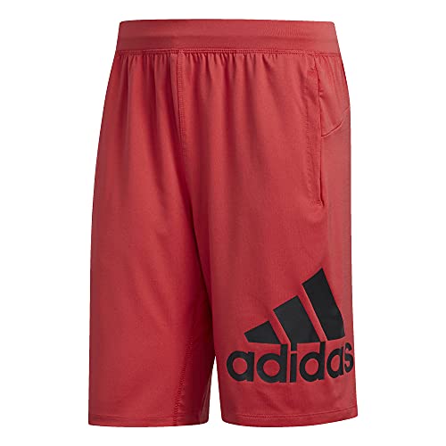adidas Men's 4KRFT Sport 9-Inch Short Badge of Sport Tech Indigo Large