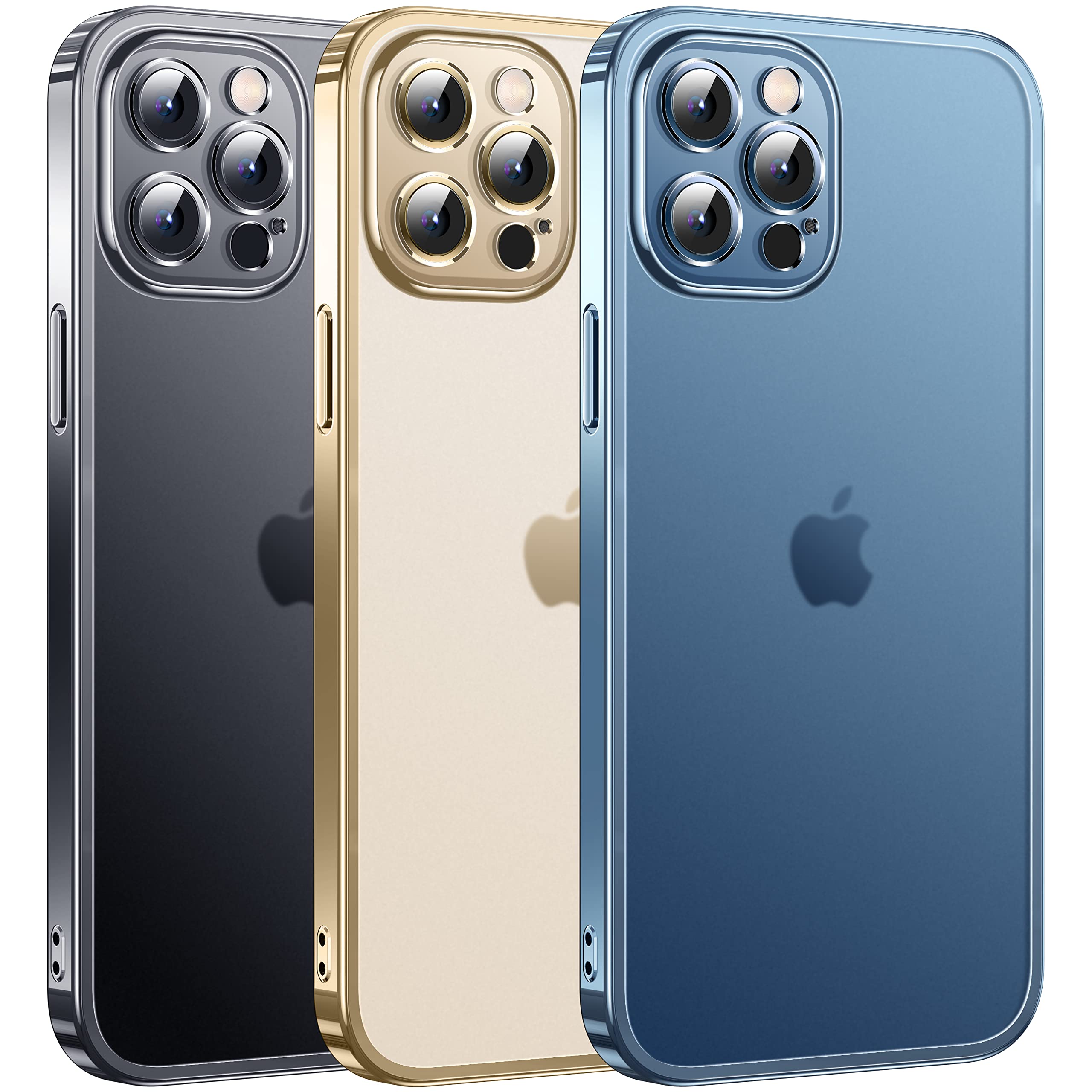 Alphex Beyond Clear Magnetic for iPhone 15 Pro Max Case, Compatible with MagSafe, Official Color Match for iPhone, 12FT Military Grade Shockproof Phone Cover 6.7 inch 2023 New, Pacific Blue Titanium