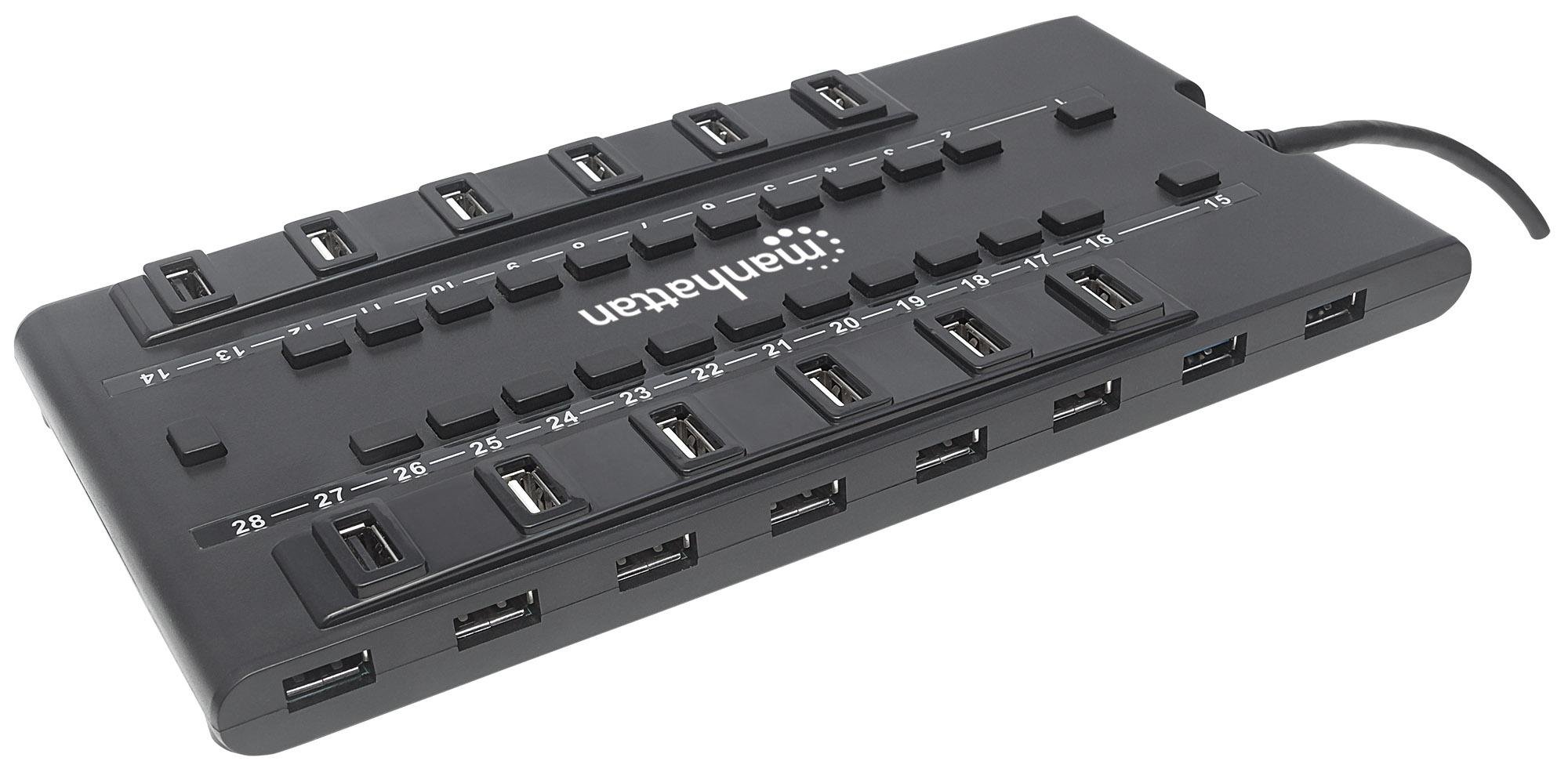 Manhattan 28 Port USB Hub (161718)