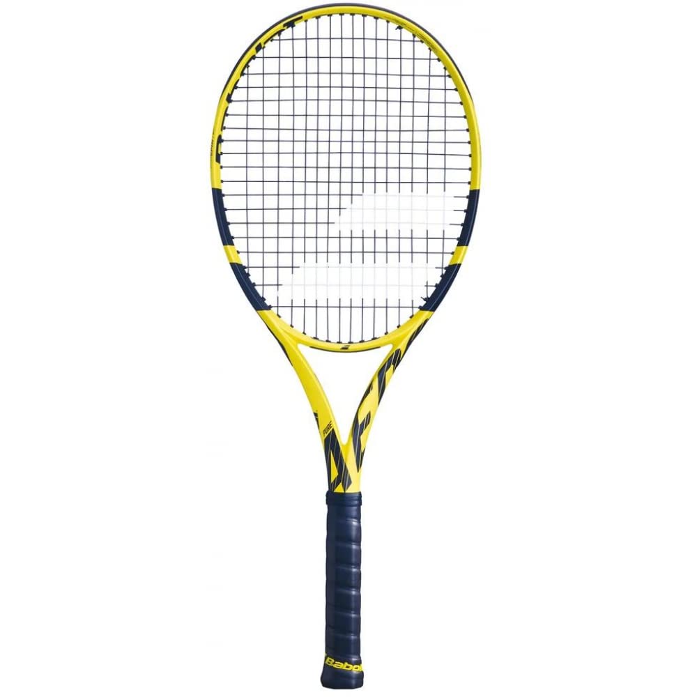 Babolat Pure Aero Tour Tennis Racquet - Strung with 16g White Babolat Syn Gut at Mid-Range Tension (4 1/2" Grip)