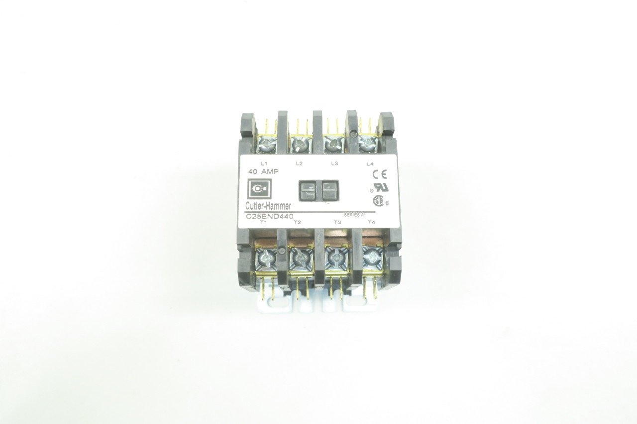 EATON C25END440A Cutler Hammer CONTACTOR 40A 120V-AC D582909