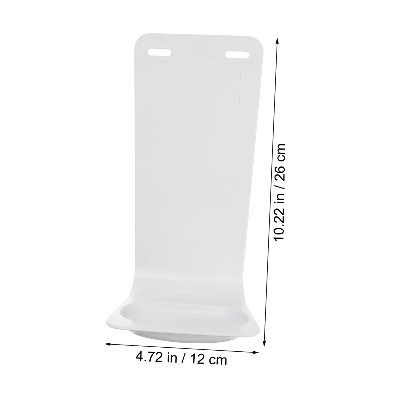 Alipis Water Tray Liquid Dispenser Foam Hand Soap Dispenser Electric Soap Dispenser Plastic Bracket Bathroom Soap Wall Soap Rack Plastic White Liquid Soap Pump Rack Soap Dispenser Holder