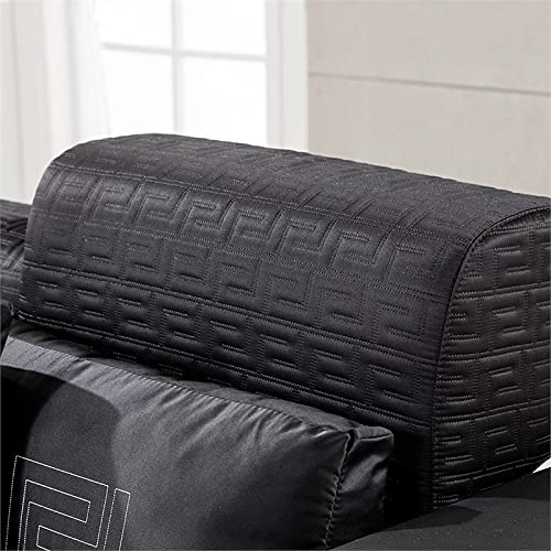 American Eagle Furniture AE223 Black Color with Faux Leather and Fabric Sofa