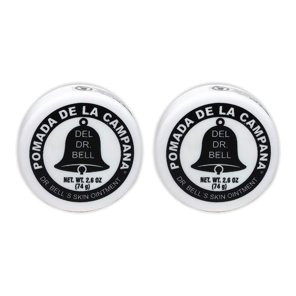 Pomada De La Campana Medicated Cream - Crema Medicada 1.2 Oz (Pack of 2) by Dr Bell's