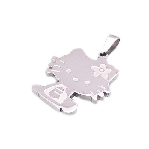 Amythyst AVELI Stainless Steel Hello Kitty Pendant (HelloKittyI)