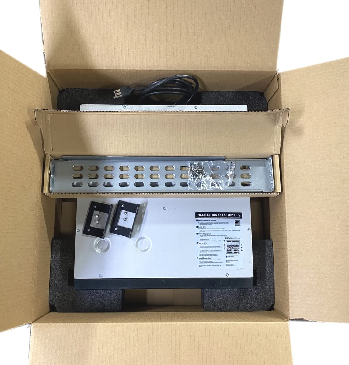 APC 1500VA Smart UPS with SmartConnect, SMT1500RM2UNC Rack Mount UPS Battery Backup, Sinewave, AVR, Network Management Card, 120V, Line Interactive Uninterruptible Power Supply (Renewed)