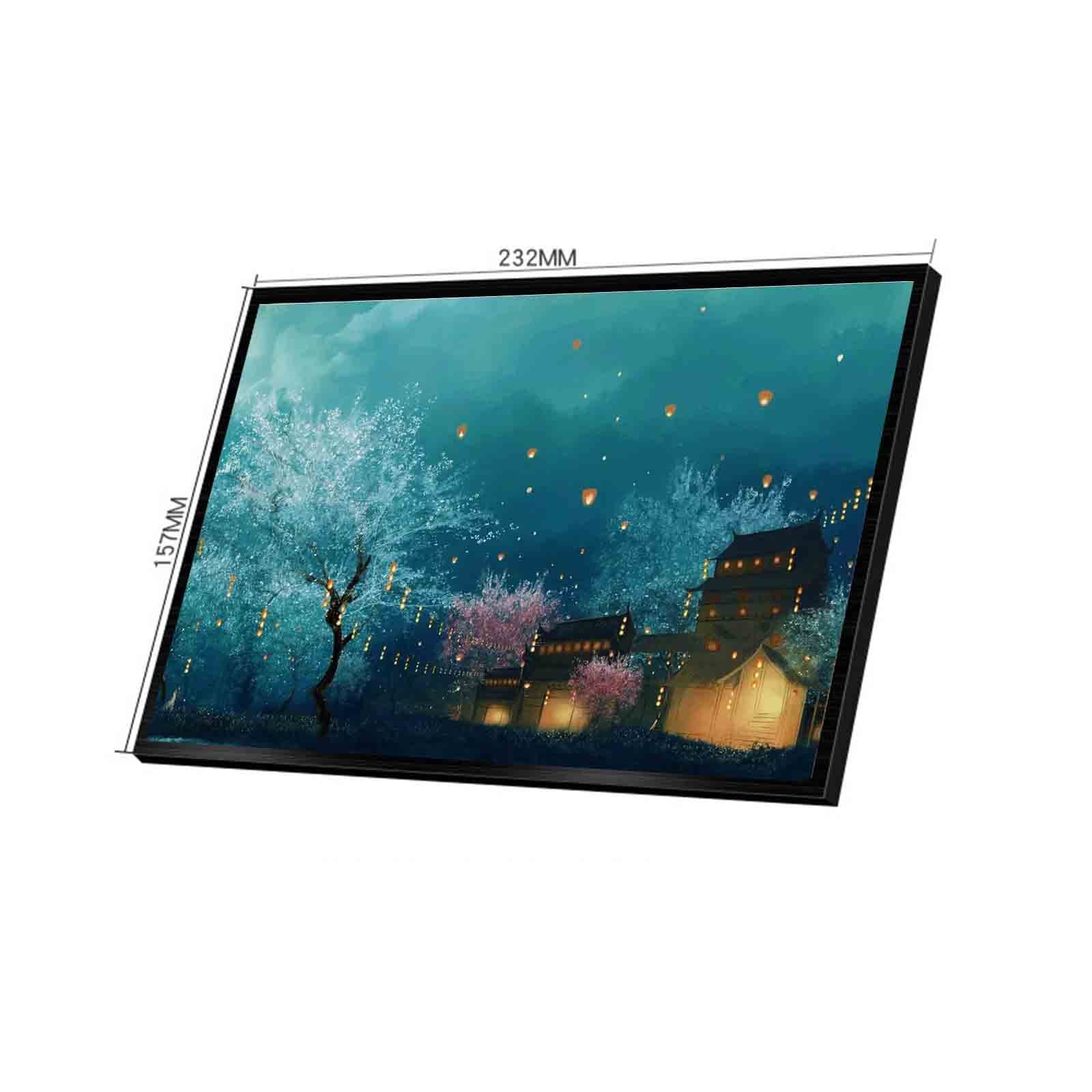 BDT 10.1 Portable HDMI Computer Type-c Screen Extended Display IPS 1780°Viewing Angle with Desktop Stand