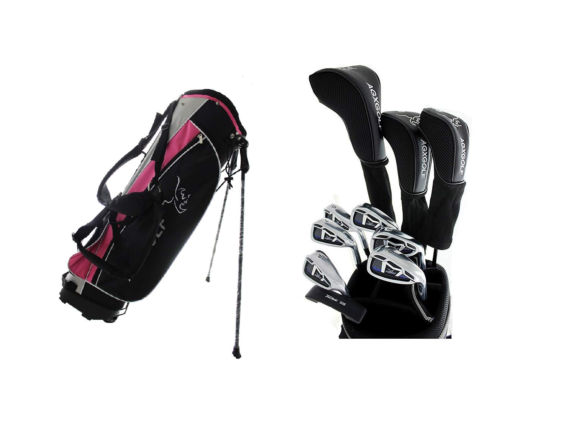 AGXGOLF Ladies Right Hand Tall Length Magnum Complete Golf Club Set w/Stand Bag & Free Putter USA!