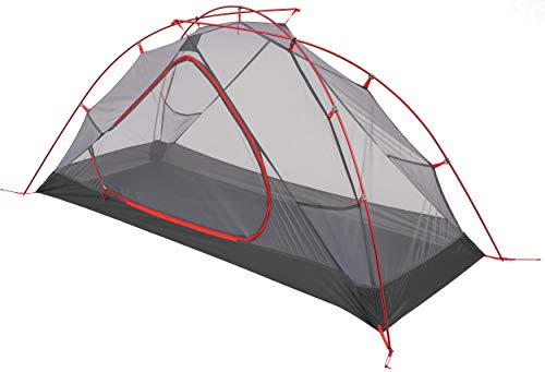 ALPS Mountaineering Helix 1-Person Tent, Charcoal/Red