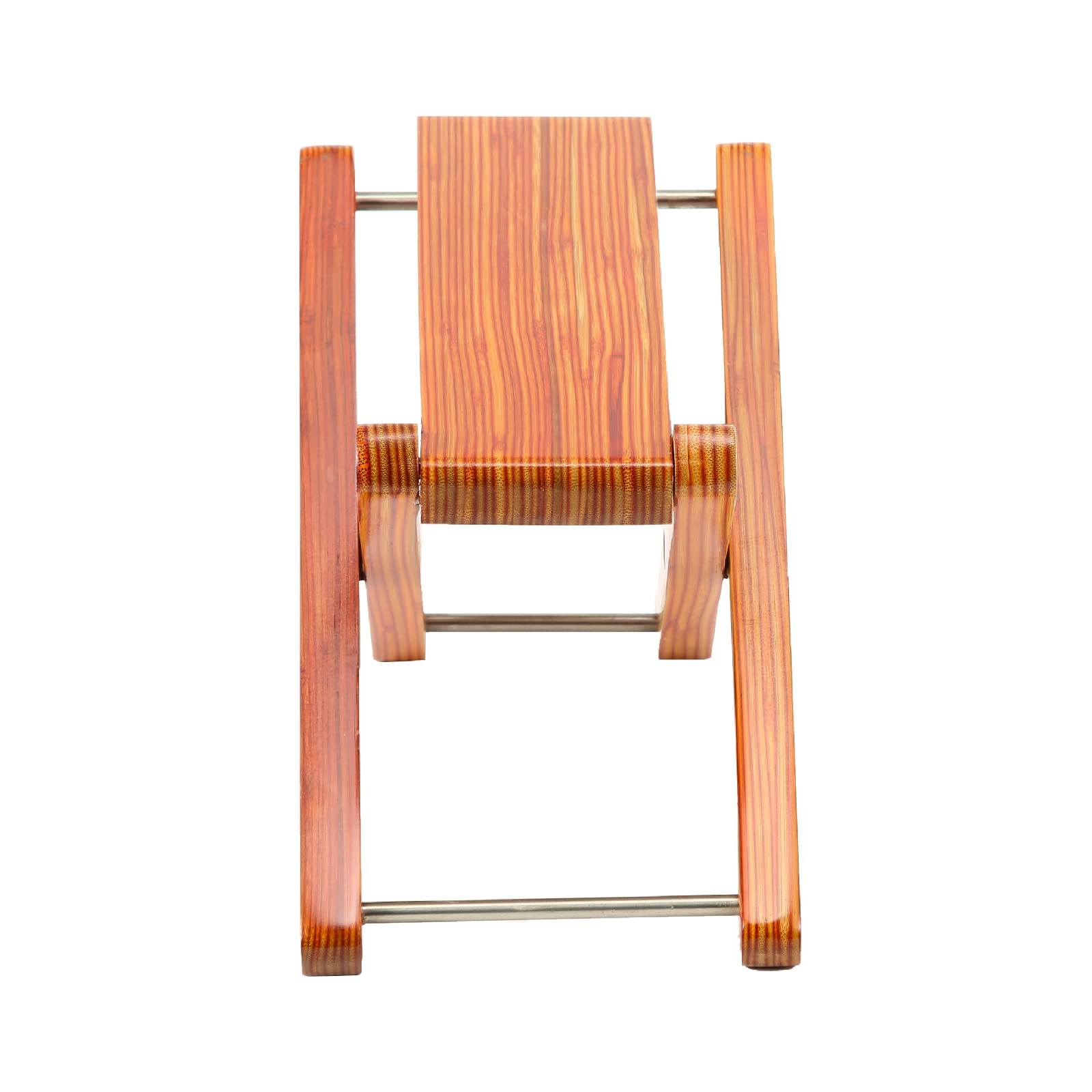 Miwayer Bamboo 4 Gears Adjustable Upscale Guitar Foot Rest Non-Slip Foot Stool Foldable Footrest from 4.5" up to 8",Accessory for Classical Acoustic Guitar Part