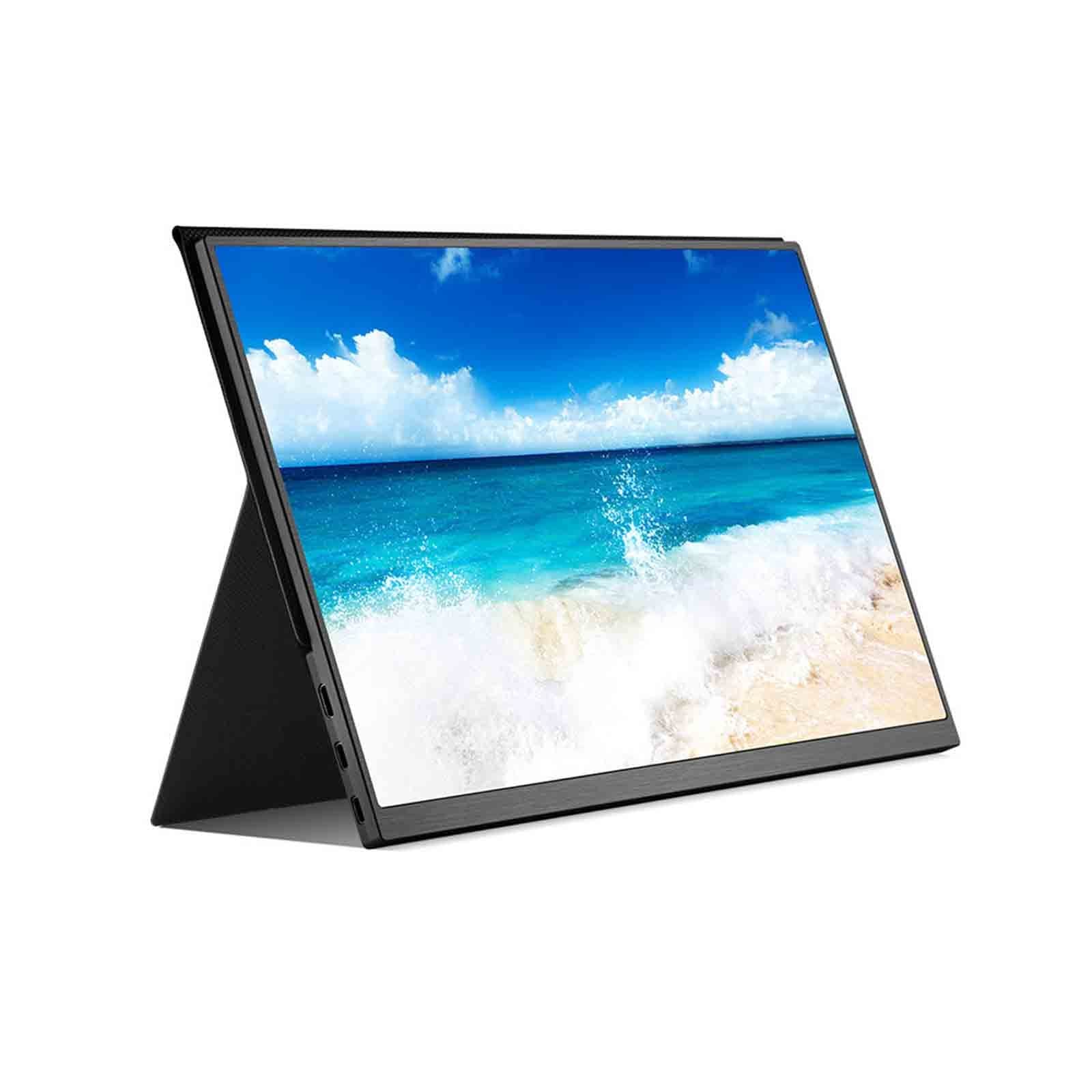 BDT 15.6-inch Metal Portable Display/Mobile Phone Projection HDMI Computer External Display Screen IPS Full Viewing Angle
