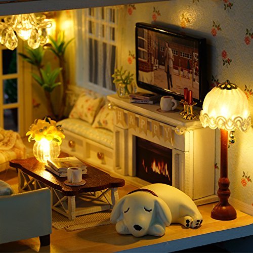 DIY Miniature Dollhouse Kit with Music Box Rylai 3D Puzzle Challenge for Adult Kids Queenstown Holidays