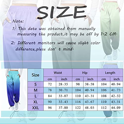 Athletic Sweatpants Womens Cinch Bottom Baggy Lounge Pants High Rise Running with Pockets Joggers Lounge Pants Yoga