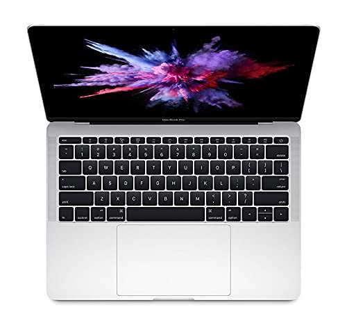 Apple 2017 MacBook Pro with 2.5GHz Intel Core i7 (13 inch, 8GB RAM, 128GB SSD ) Silver (Renewed)