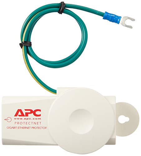 APC Surge Protector for Ethernet Data Port (10/100/1000 Base-T Ethernet lines), ProtectNet (PNET1GB)
