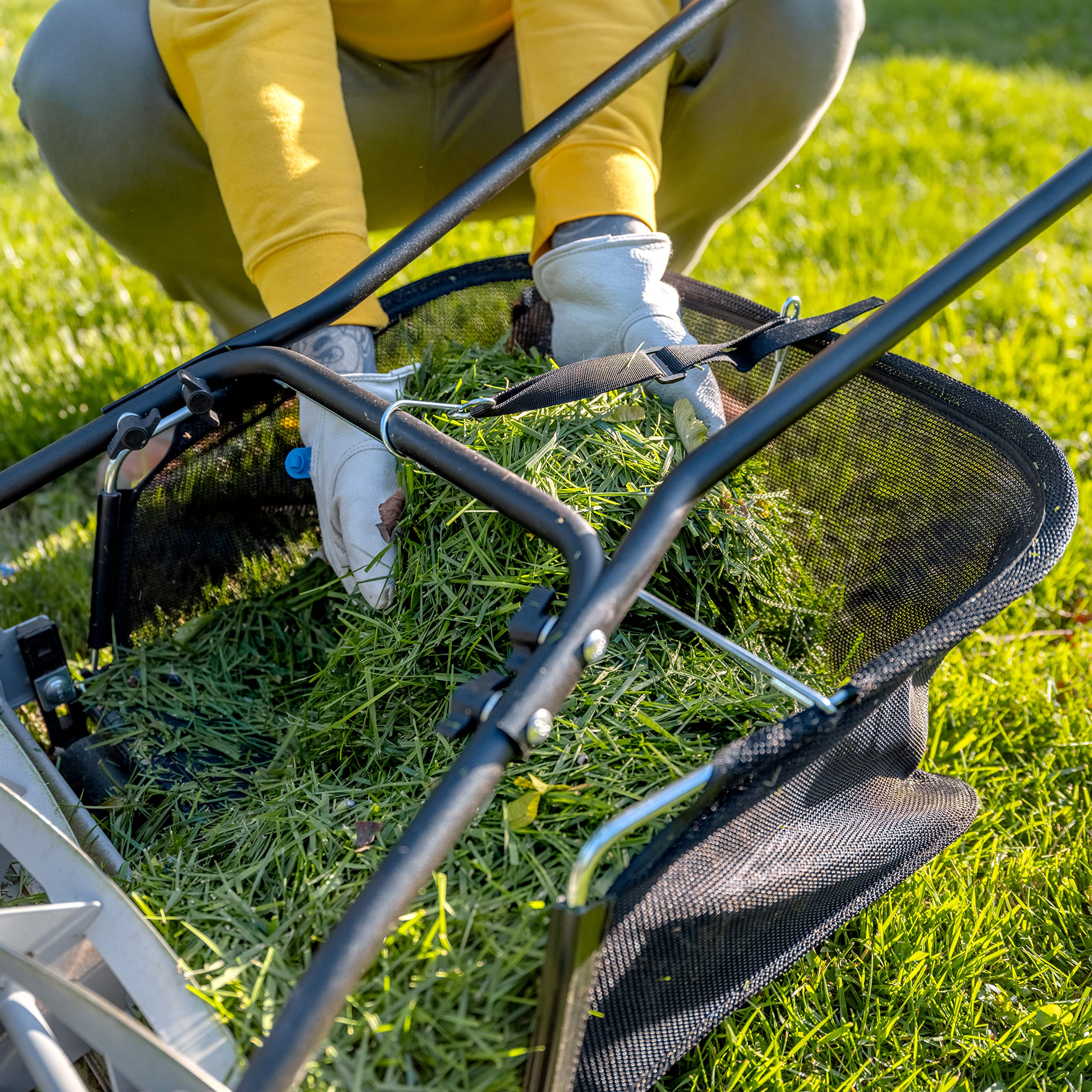 American Lawn Mower Company GC91820 18-Inch/20-Inch Reel Lawn Mower Grass Catcher, Black