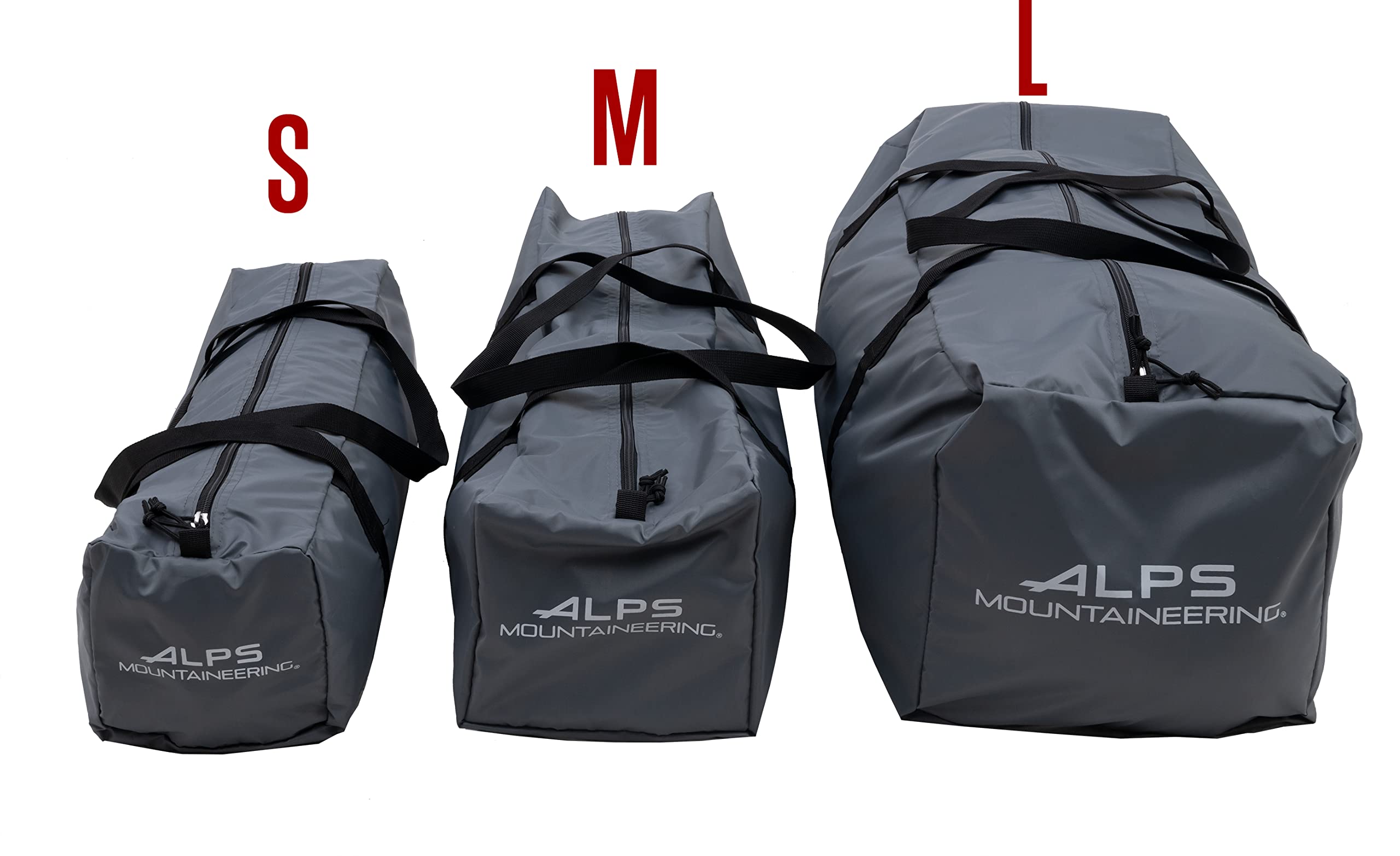 ALPS Mountaineering Zippered Tent Bag, Large - Gray