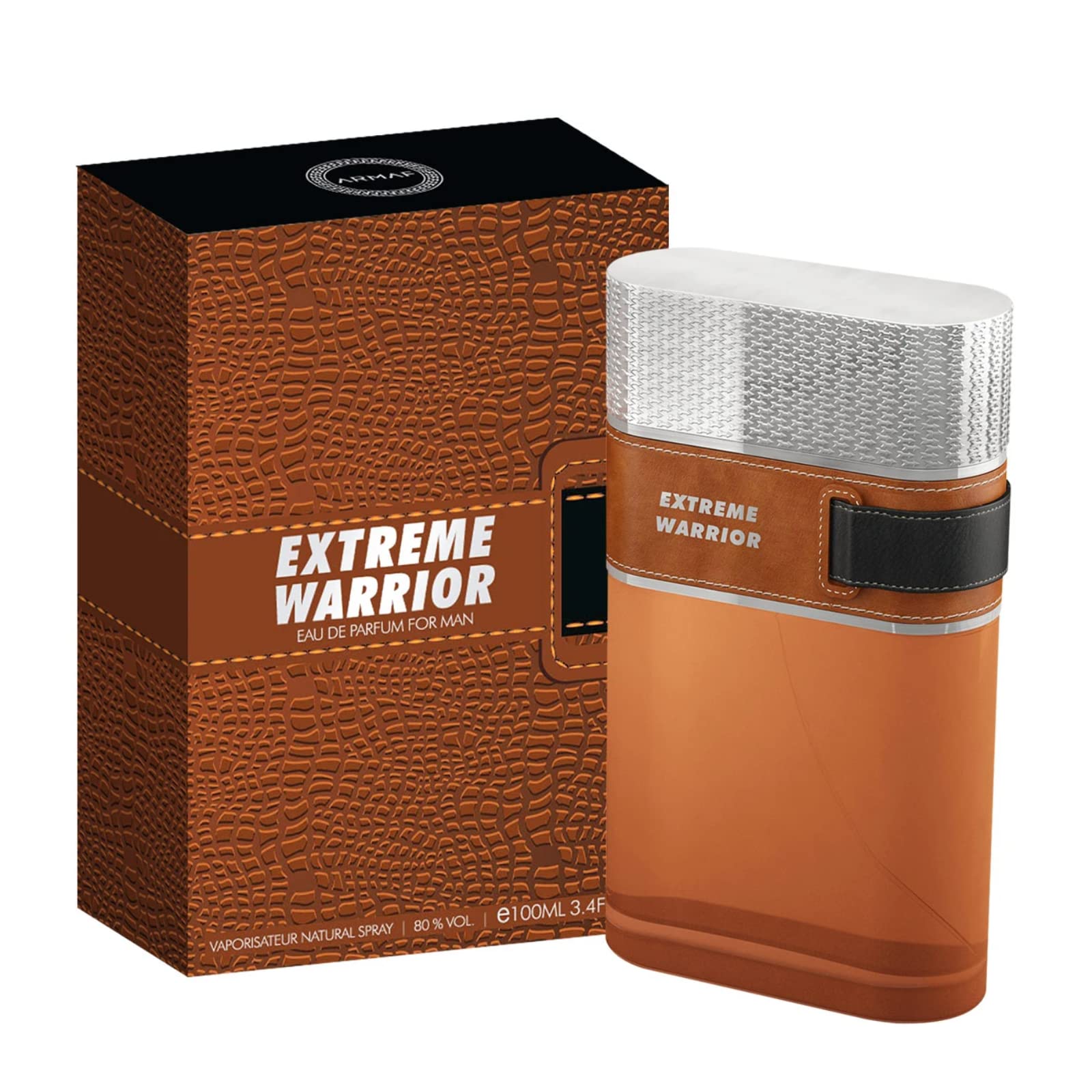 Armaf Extreme Warrior Eau De Toilette Spray for Men, 3.4 Ounce