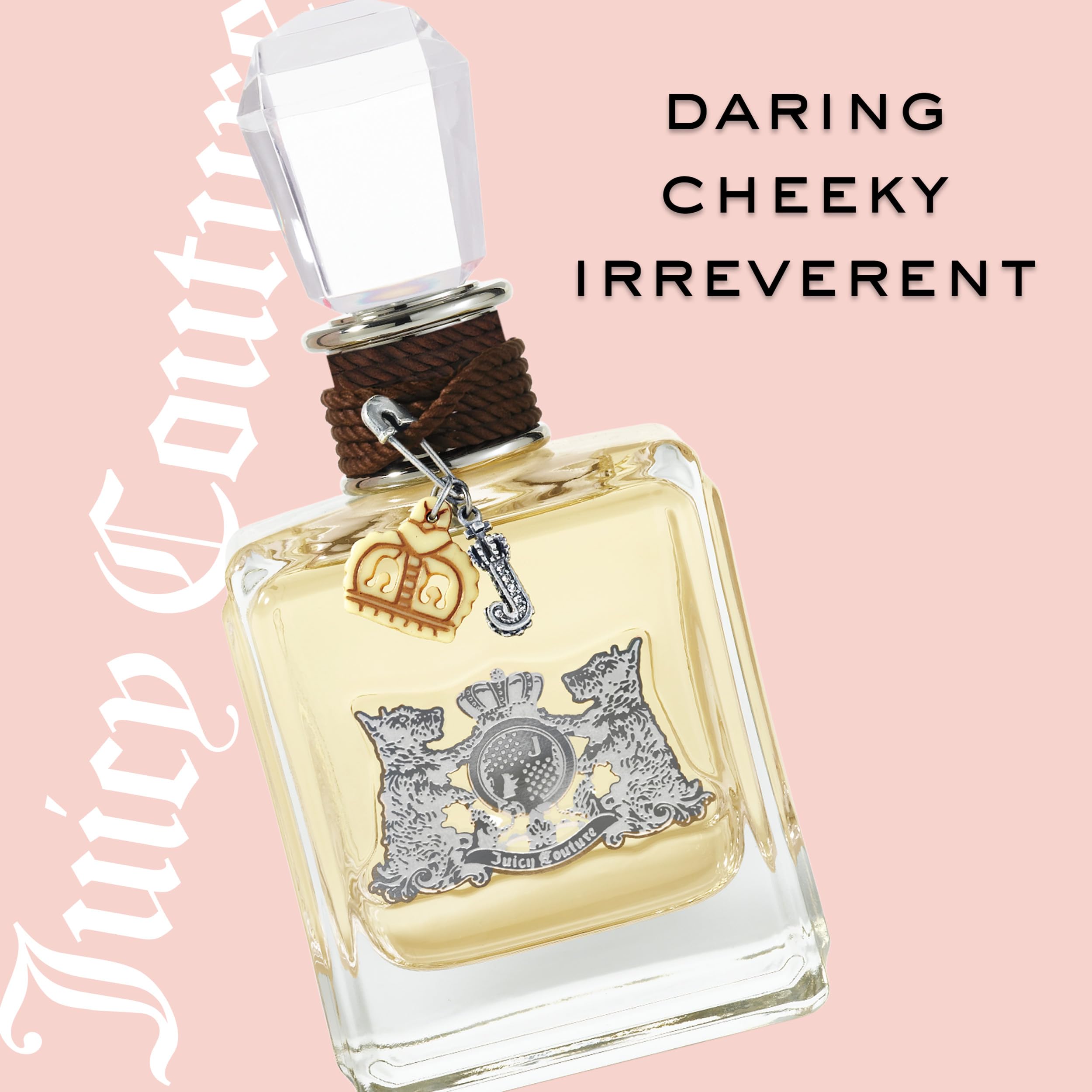 Juicy Couture Eau De Parfum, Women's Perfume with Notes of Passion Fruit, Princess Lili & Patchouli - Fruity & Floral Perfume for Women, EDP Spray, 3.4 fl oz