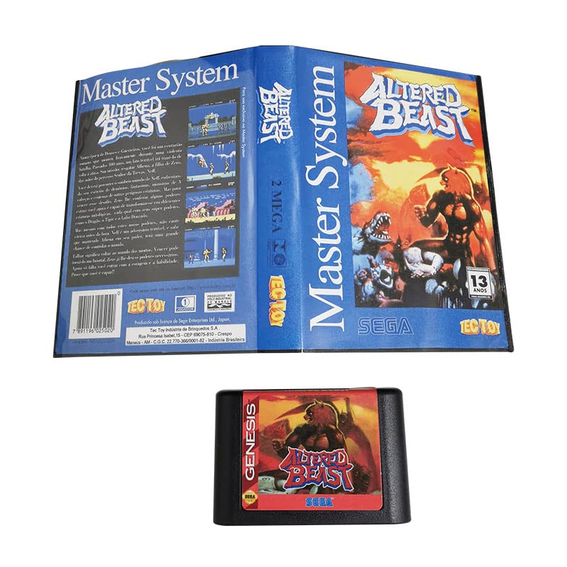 Altered Beast- Games 16 Bit MD Game Card For PAL And NTSC Version