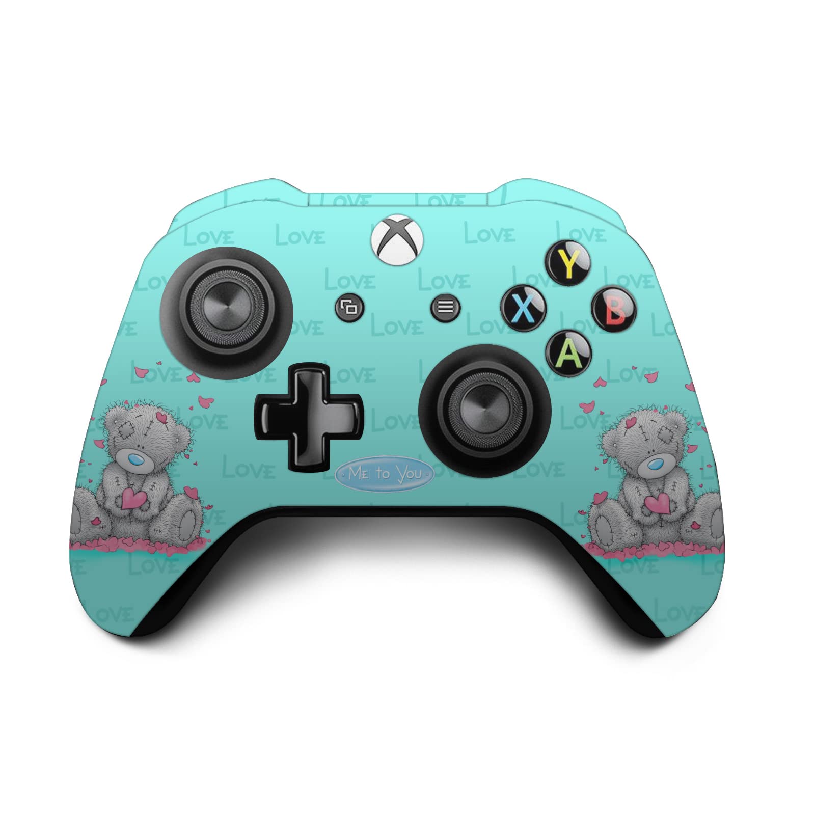 Head Case Designs Officially Licensed Me To You Love Classic Tatty Teddy Vinyl Sticker Gaming Skin Case Cover Compatible With Xbox One S Console and Controller Bundle