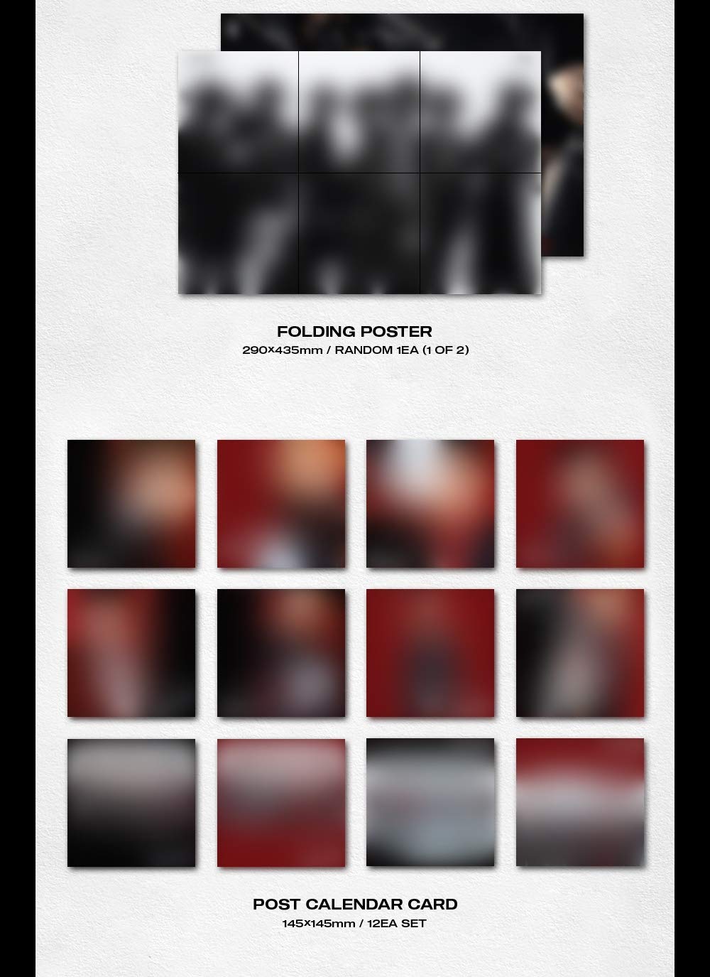 ATEEZ - TREASURE EP.2 ZERO TO ONE Album CD+Photo Booklet+Folding Poster+Photo Card