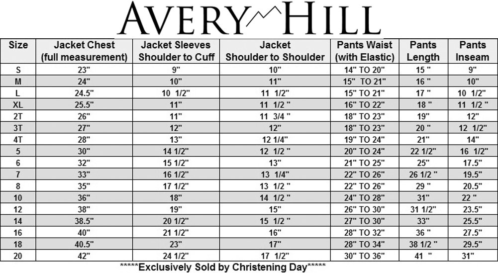 Avery Hill Boys Formal 5 Piece Suit with Shirt and Vest SilverWhite 2T