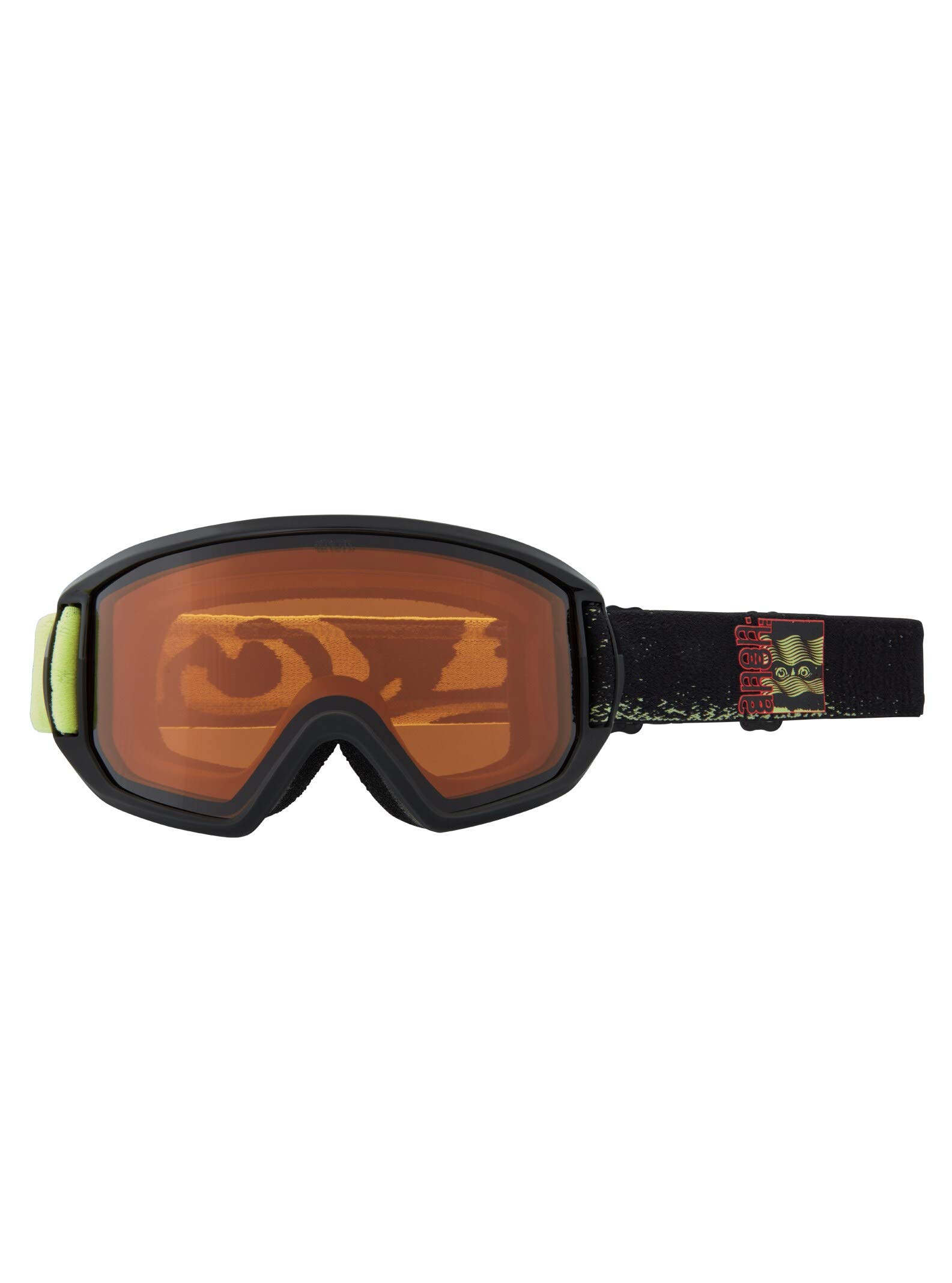 Anon Men's Relapse Goggle with Spare Lens and MFI Face Mask, Crazy Eyes Green/Perceive Variable Green
